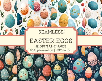 Watercolor Lilies Digital Paper, 12 High Quality Seamless Images ...