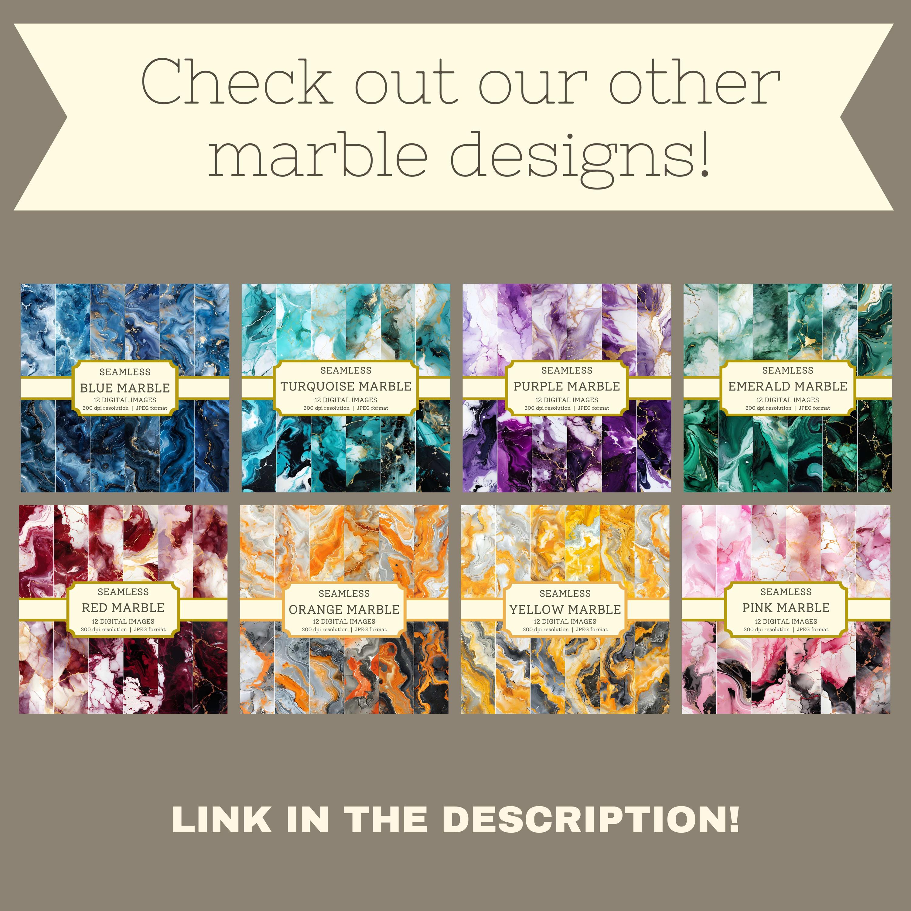 Blue Marble Seamless Digital Designs, Printable Scrapbook Paper ...