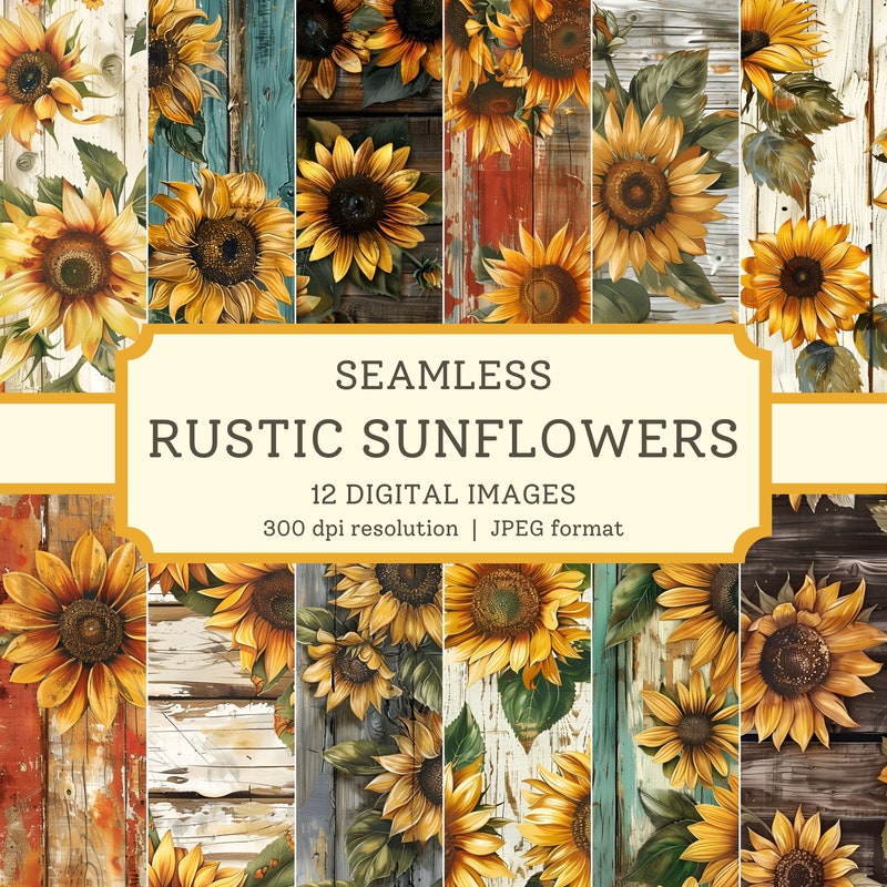 Wallpaper Sunflower Kids - Etsy