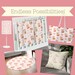 Pink Woodland Nursery Digital Paper, 12 High Quality Seamless Images ...