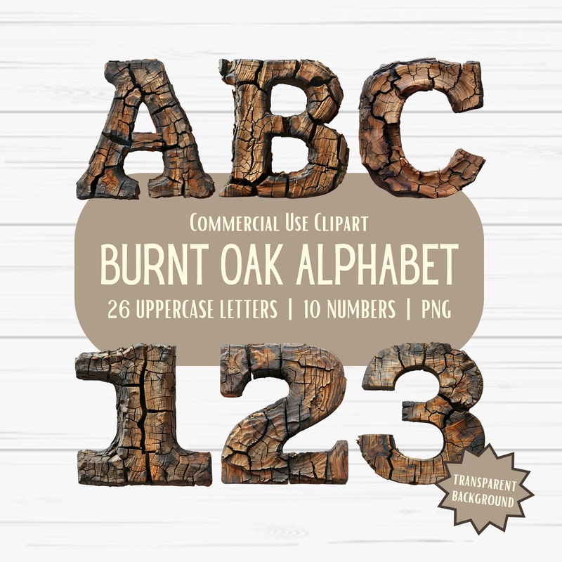 Wood Alphabet - Etsy