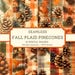 Fall Plaid Pinecones Digital Paper, High Quality Seamless Images ...