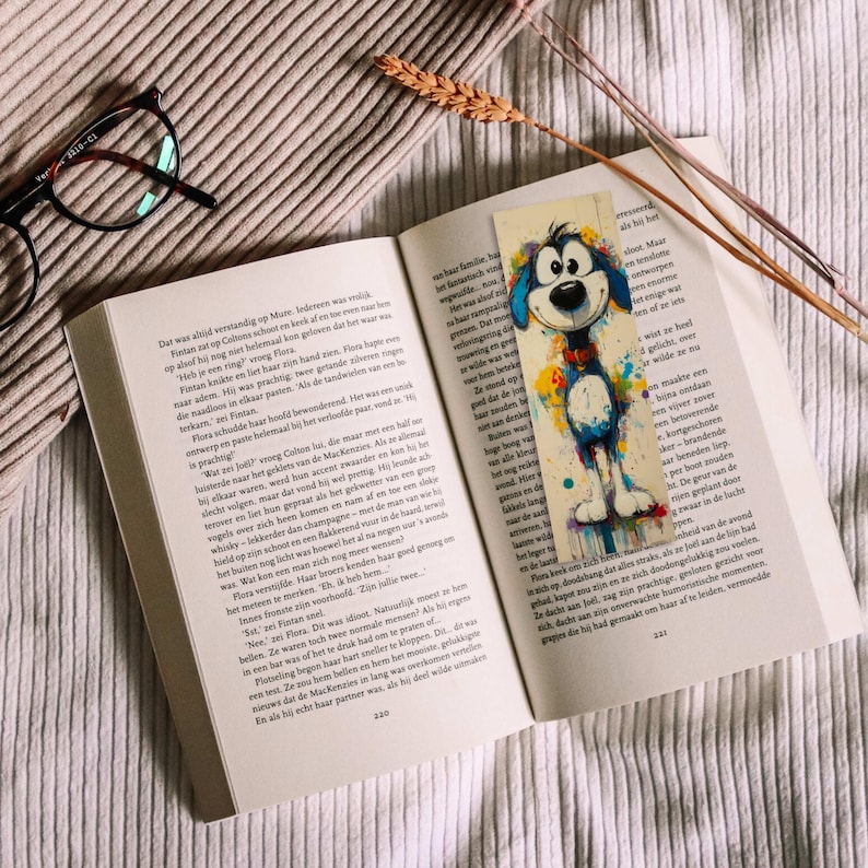 Quirky Dogs Printable Bookmarks, High Quality Digital Images, Instant ...