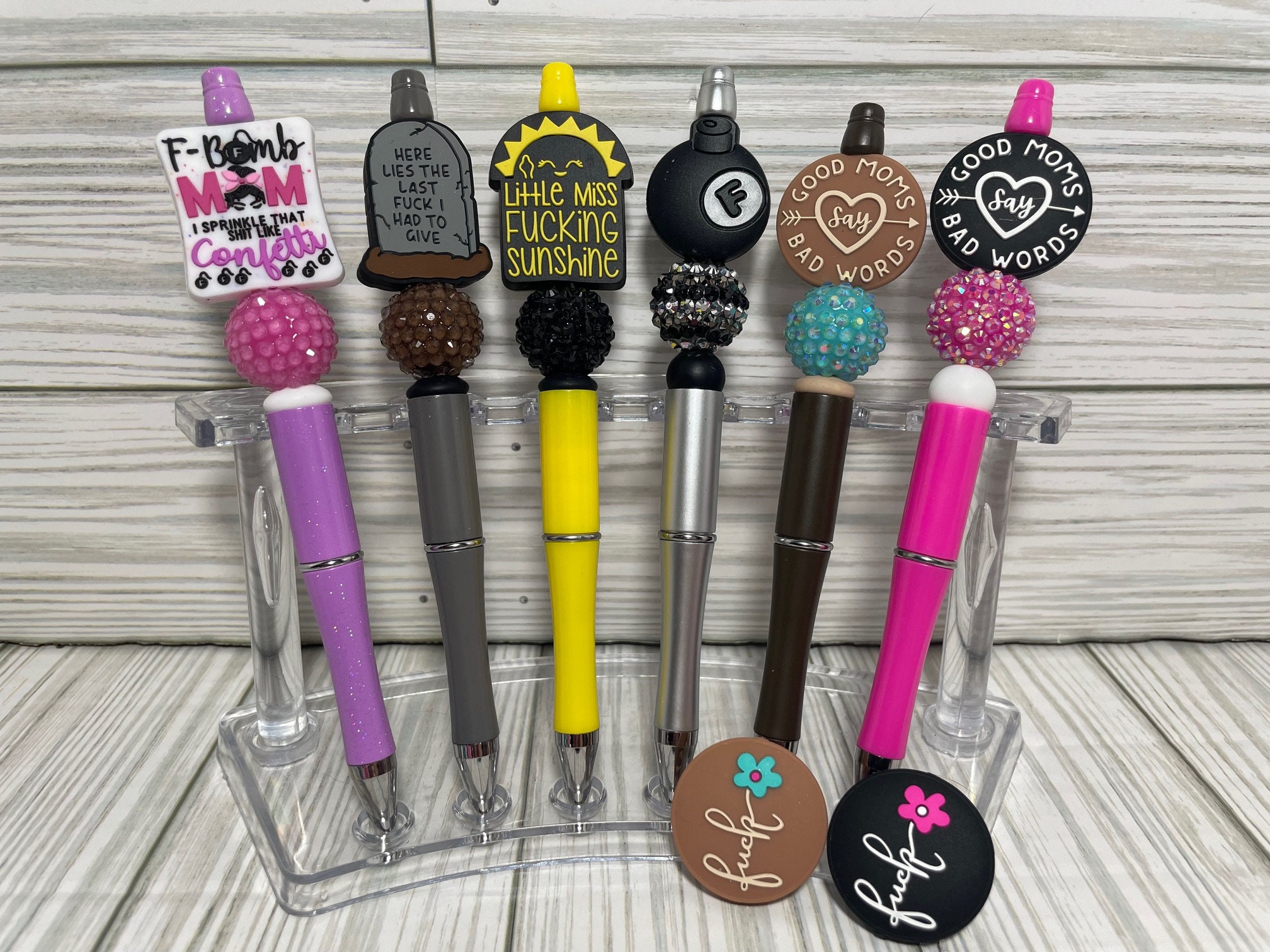 Custom Beaded Pens - Etsy