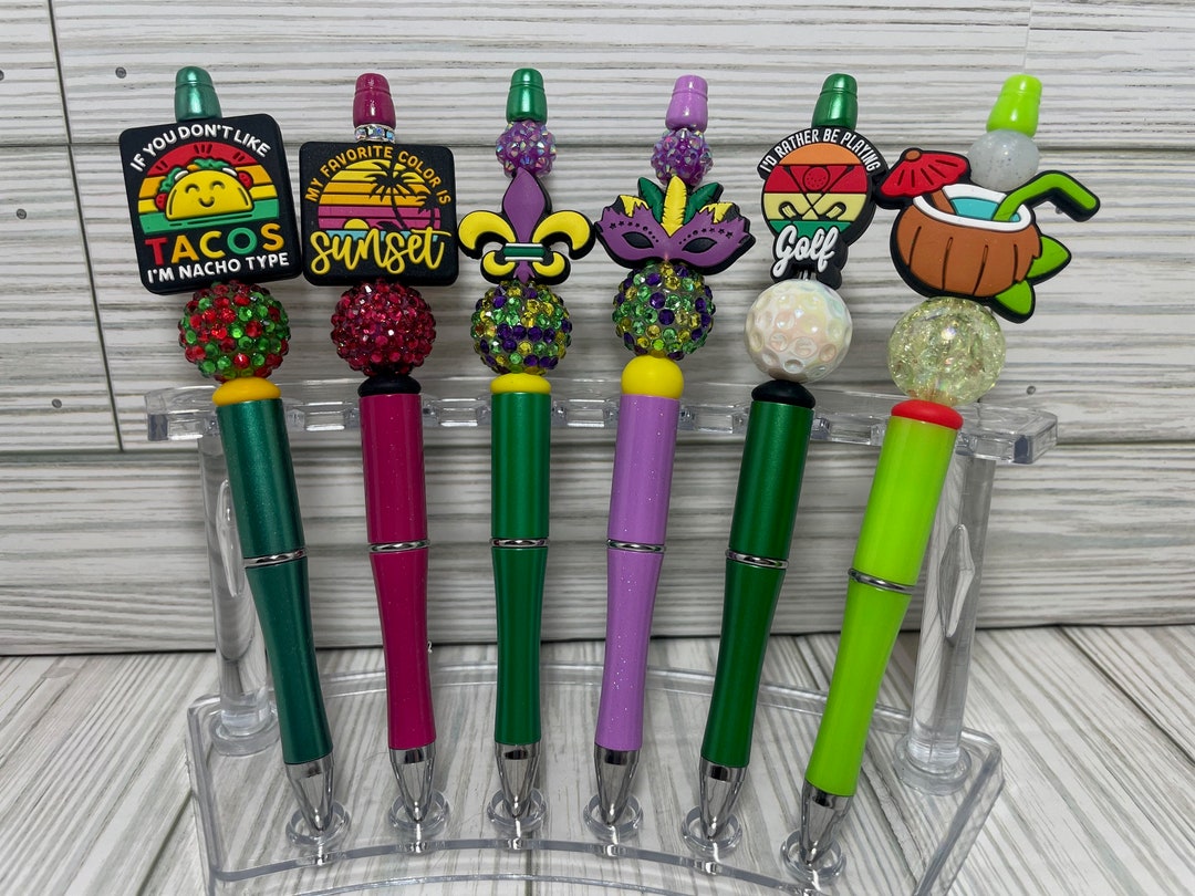 Custom Beaded Pens - Etsy