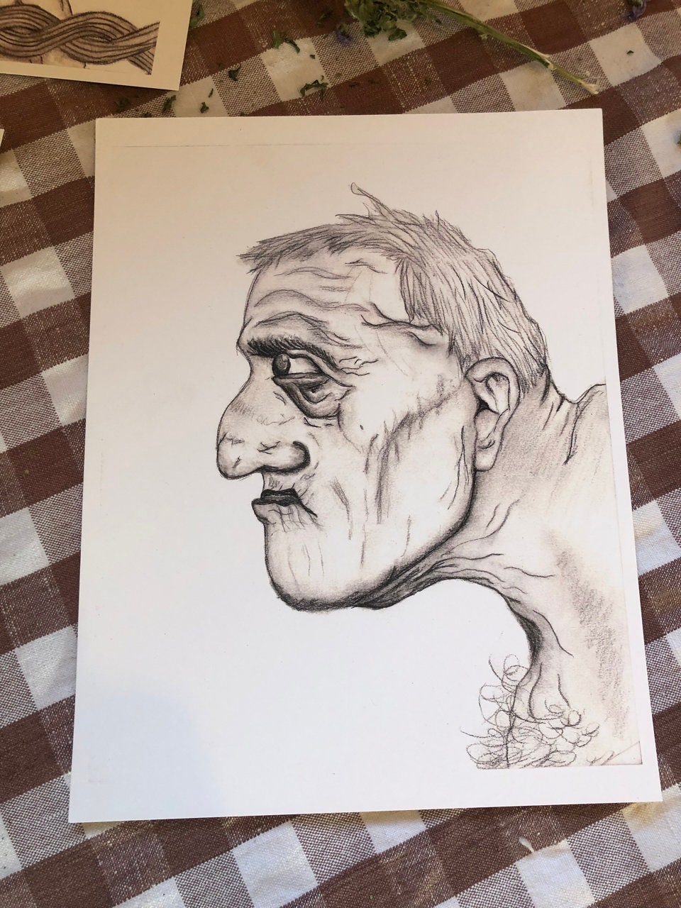 Art Print Grumpy Old Man - Etsy