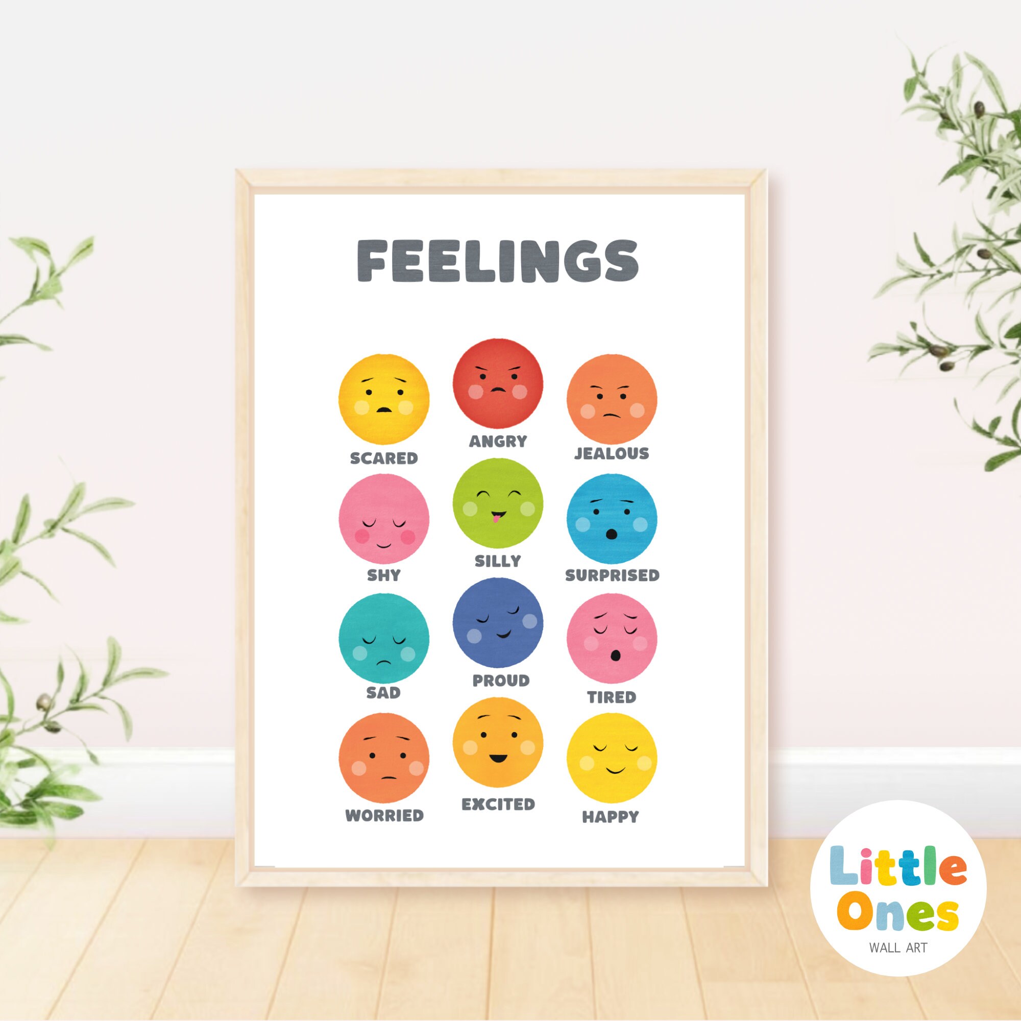 Educational Prints, Set of 8 Preschool Posters, Classroom Decor ...
