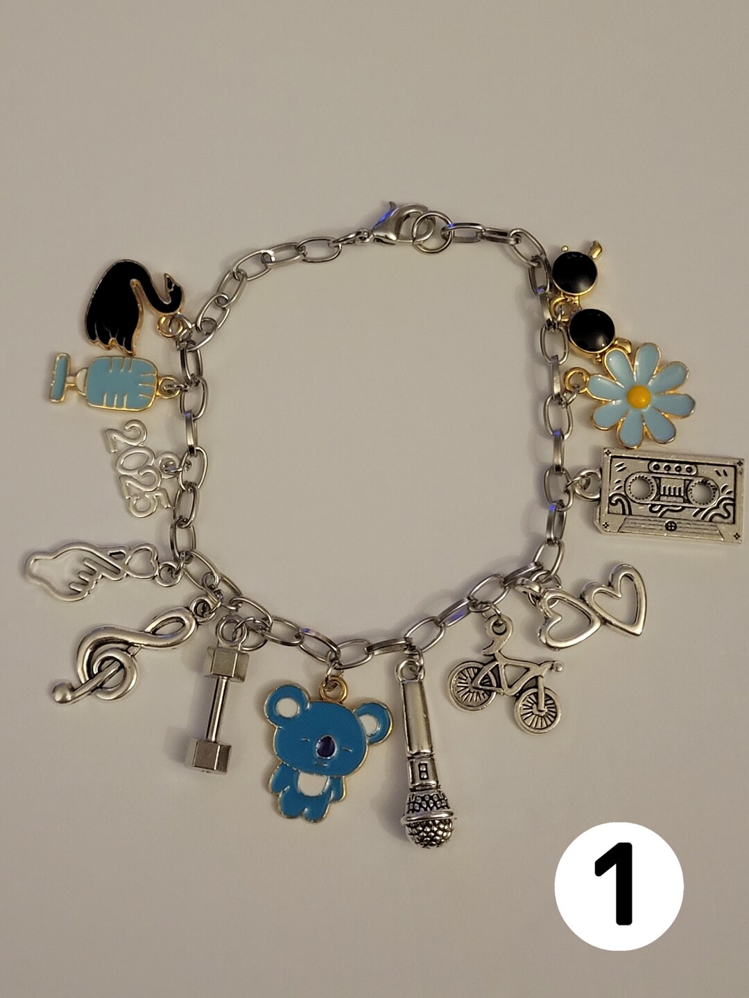BTS RM Charm Bracelets - Etsy