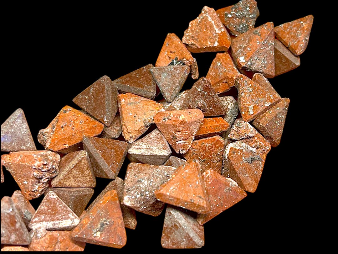Natural Rare Loose Zunyite Crystal – Brown Color, Perfect Pyramid Shape ...