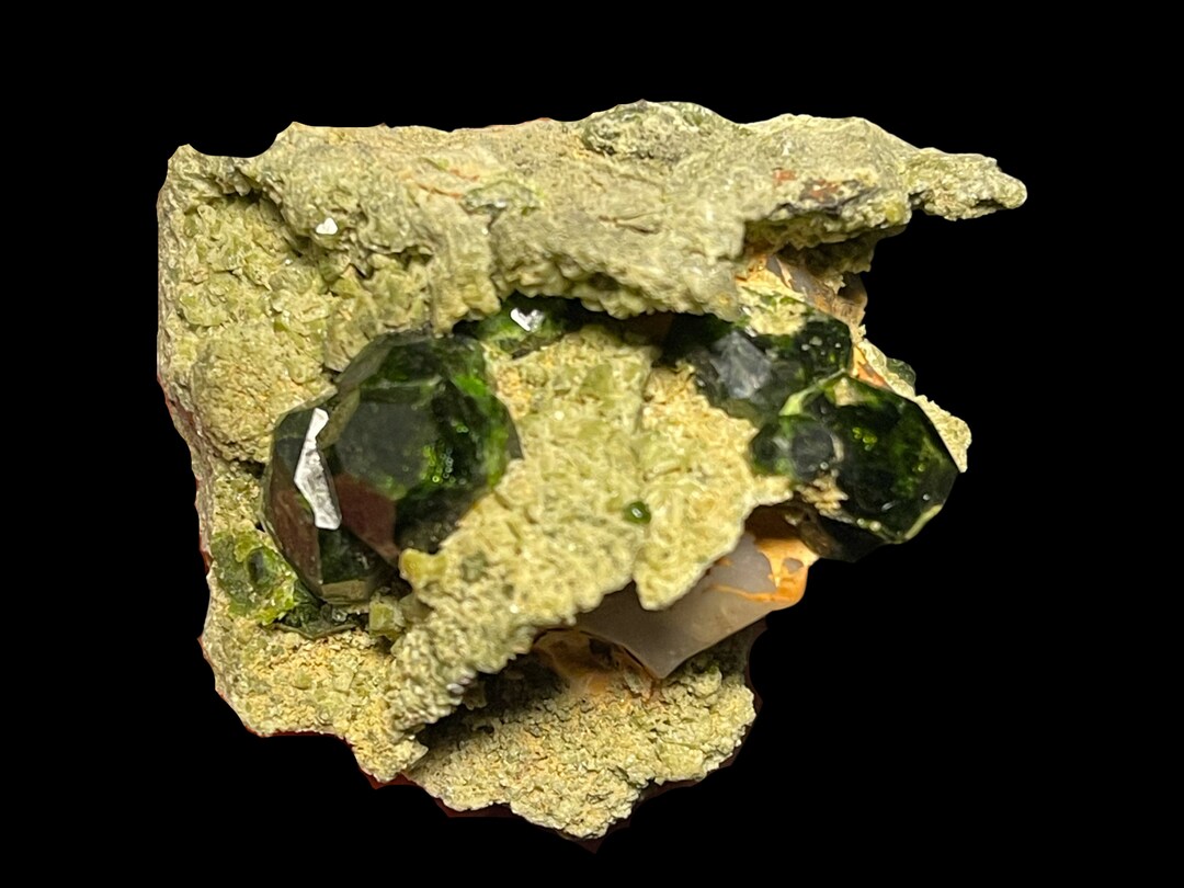 Andradite Garnet Demantoid Garnet Garnet Crystal Demantoid - Etsy