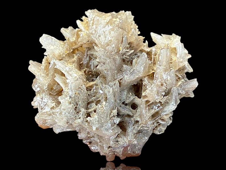 Natural Cerussite Crystal Cluster Specimen, Rare Mineral Display Piece ...
