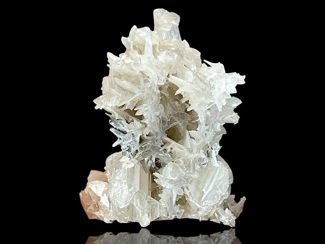 Raw Cerussite Crystal Cluster – Rare Mineral Cerussite Specimen, Unique ...