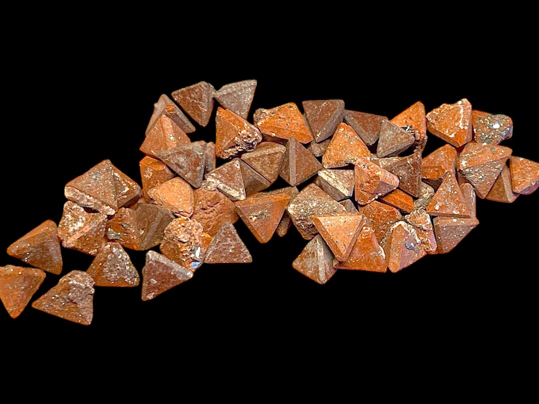 Natural Rare Loose Zunyite Crystal – Brown Color, Perfect Pyramid Shape ...