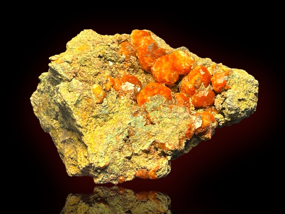 Zeolite Gemstone Natural Analcime Crystal on Matrix Specimen, Rough ...