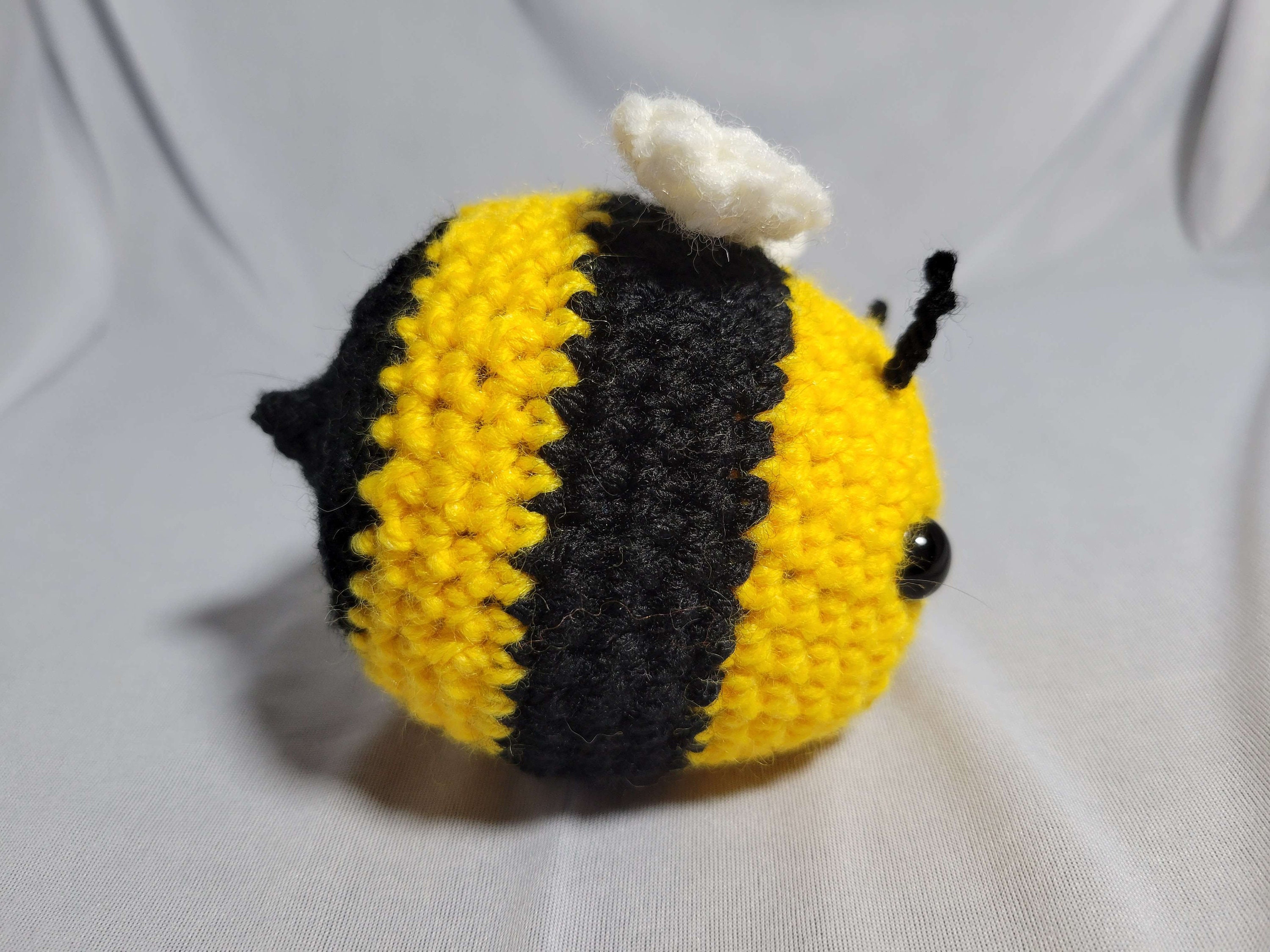Crochet Bees Made to Order Cute Chubby Bee Plushies - Etsy