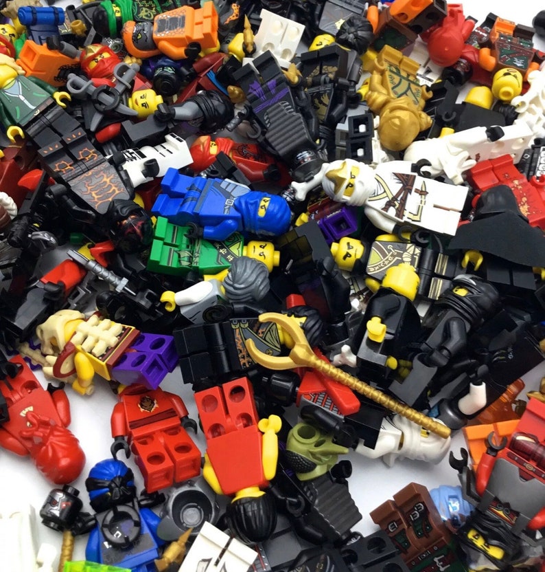 RANDOM Genuine LEGO Ninjago Minifigures Random Mix of Good Condition ...