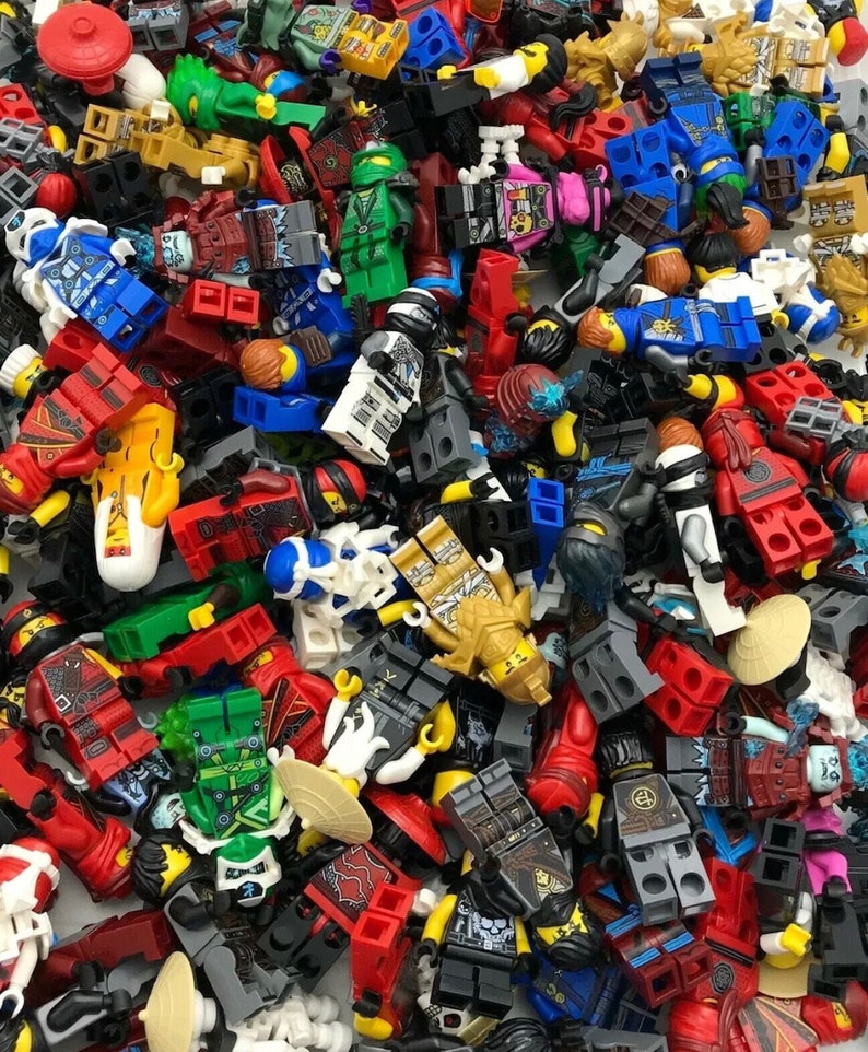 RANDOM Genuine LEGO Ninjago Minifigures Random Mix of Good Condition ...