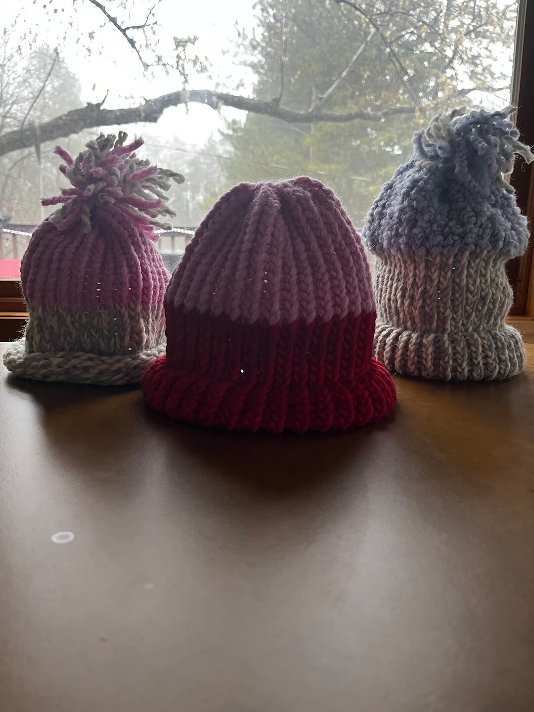 Hand Knit Hats - Etsy
