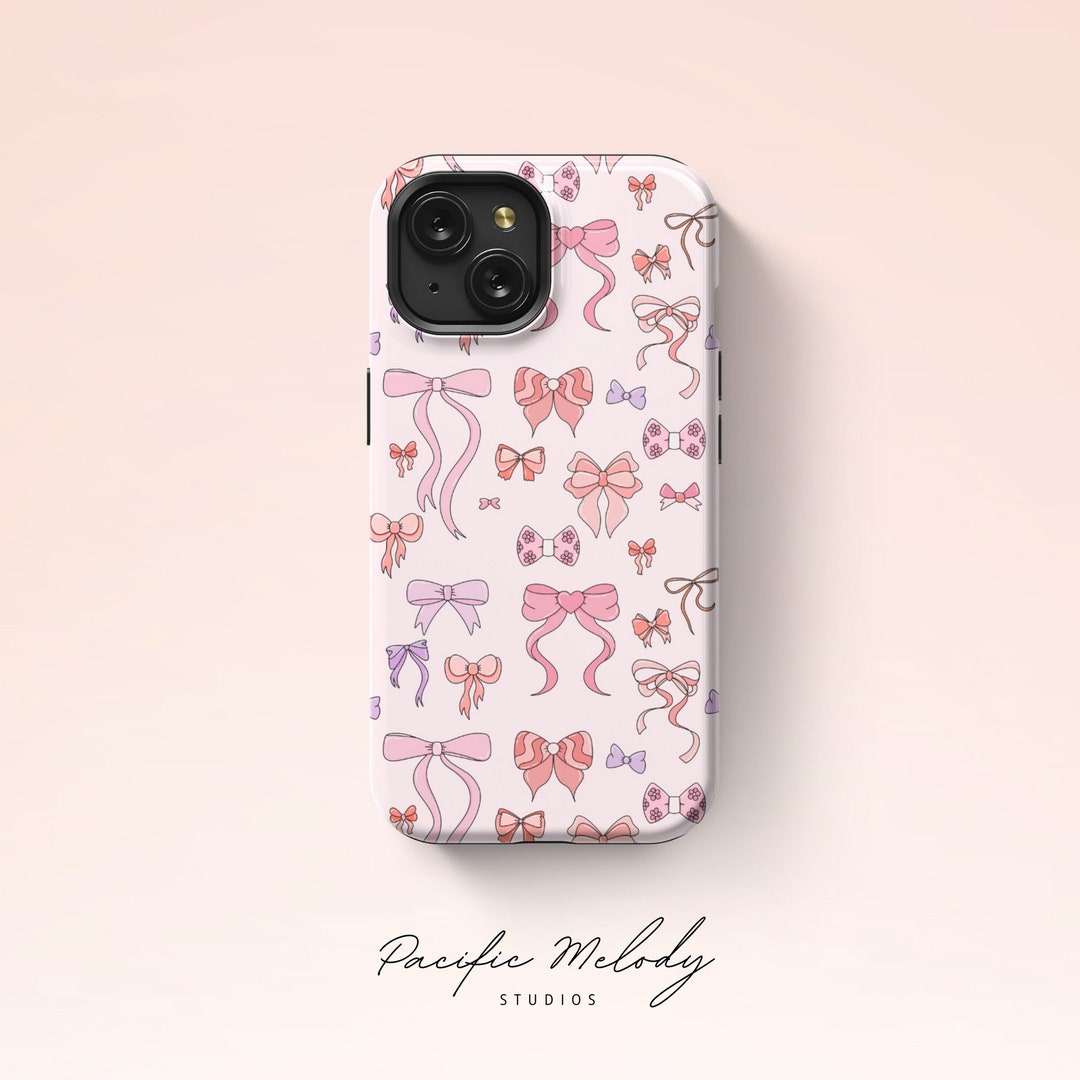 Coquette Bow Phone Case for iPhone 15 14 13 12 11 Pro Max Plus, Bow ...