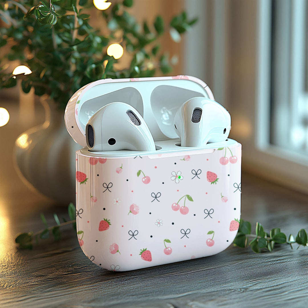 Strawberry AirPod Case, Cute AirPod Case, Coquette AirPod Case, Floral ...