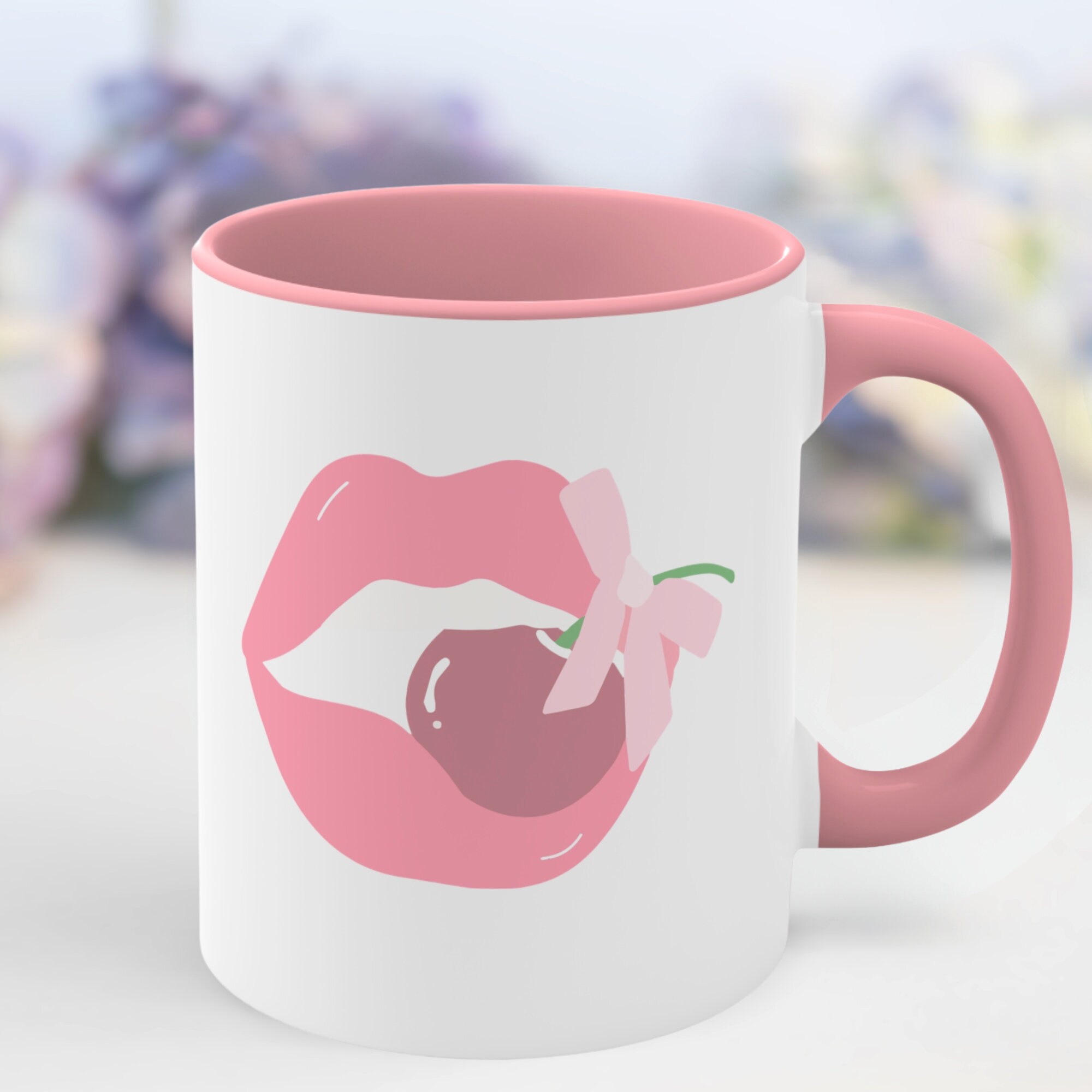 Coquette Mug, Cute Aesthetic Mug, Trendy Mug, Soft Girl Aesthetic ...