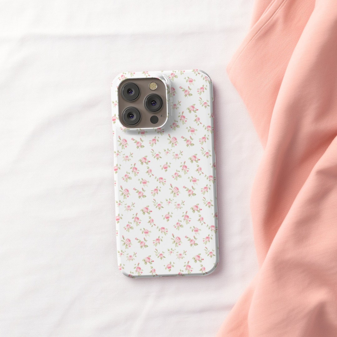 Coquette Floral Phone Case for iPhone 14 13 12, Ditsy Floral Coquette ...