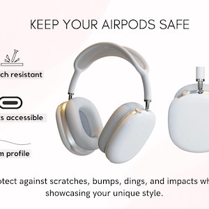 Coquette AirPod Max Cover, Protective AirPod Max Case, Bows AirPod Max ...
