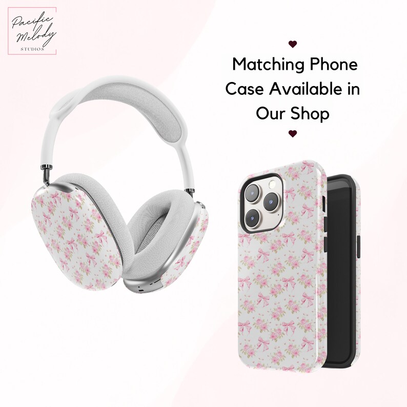 Coquette AirPod Max Cover, Protective AirPod Max Case, Bows AirPod Max ...