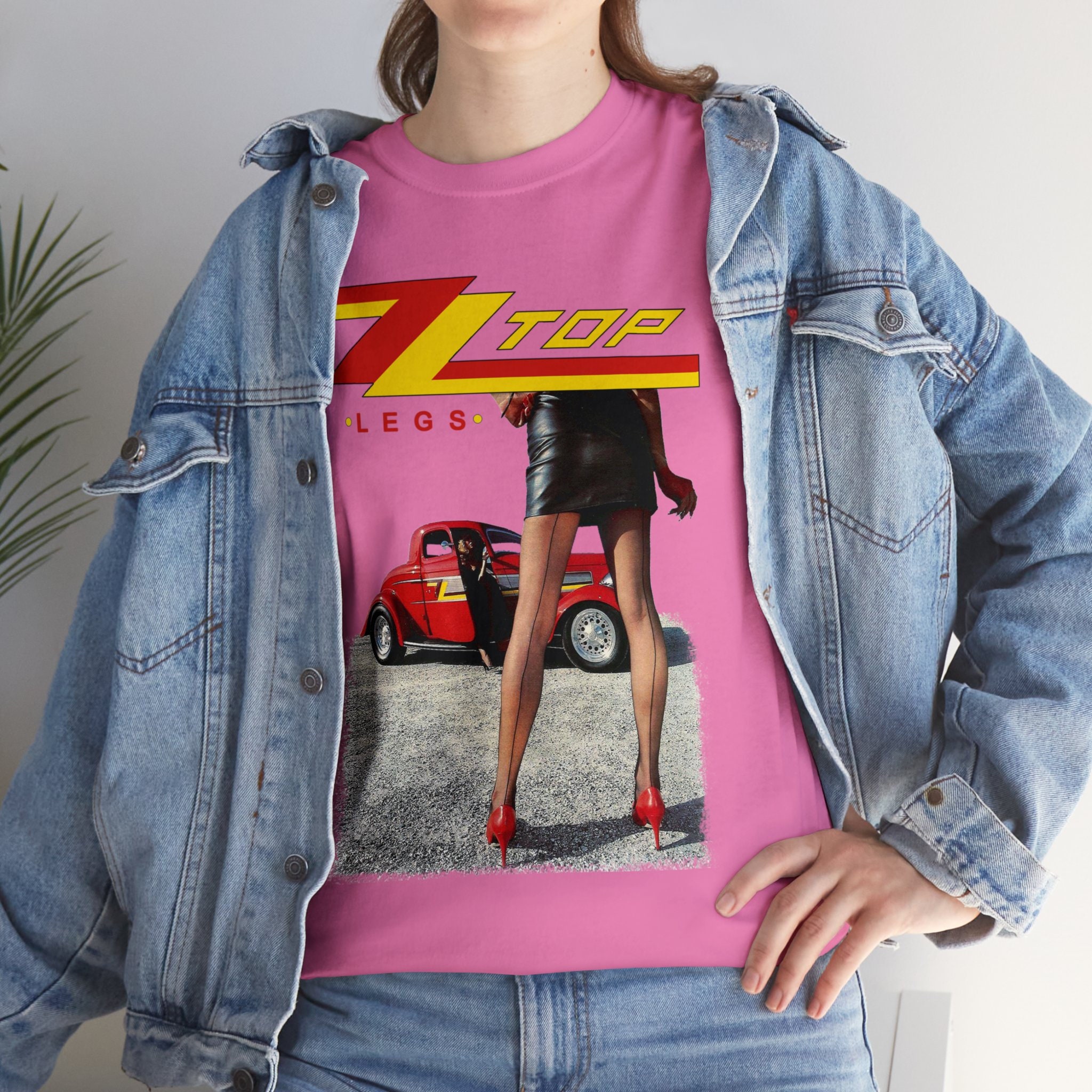 Zz Top Legs Album Cover T Shirt All Sizes S 5xl Hard Rock Vintage Unisex Heavy Cotton Tee Etsy