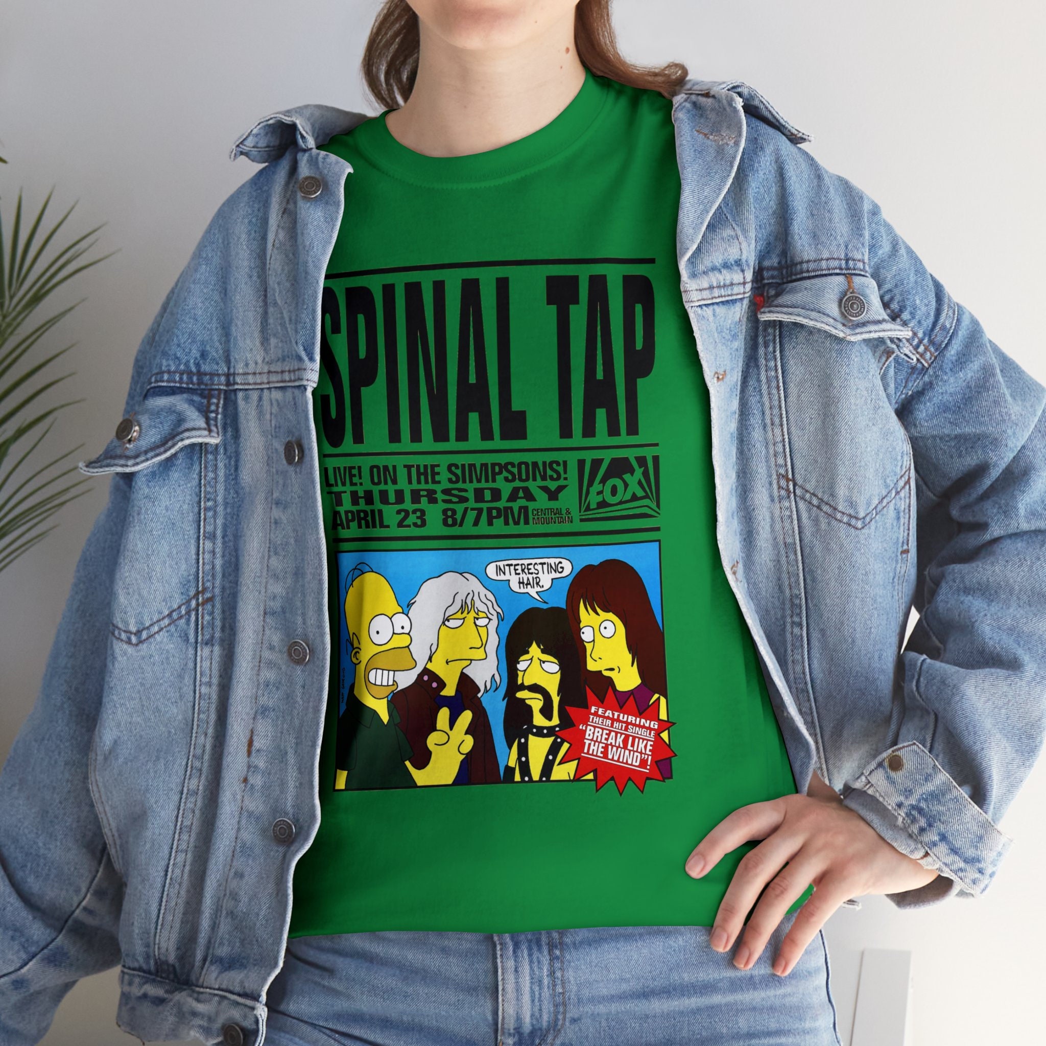 This is Spinal Tap Simpsons Band Poster Album Cover T Shirt All Sizes S ...