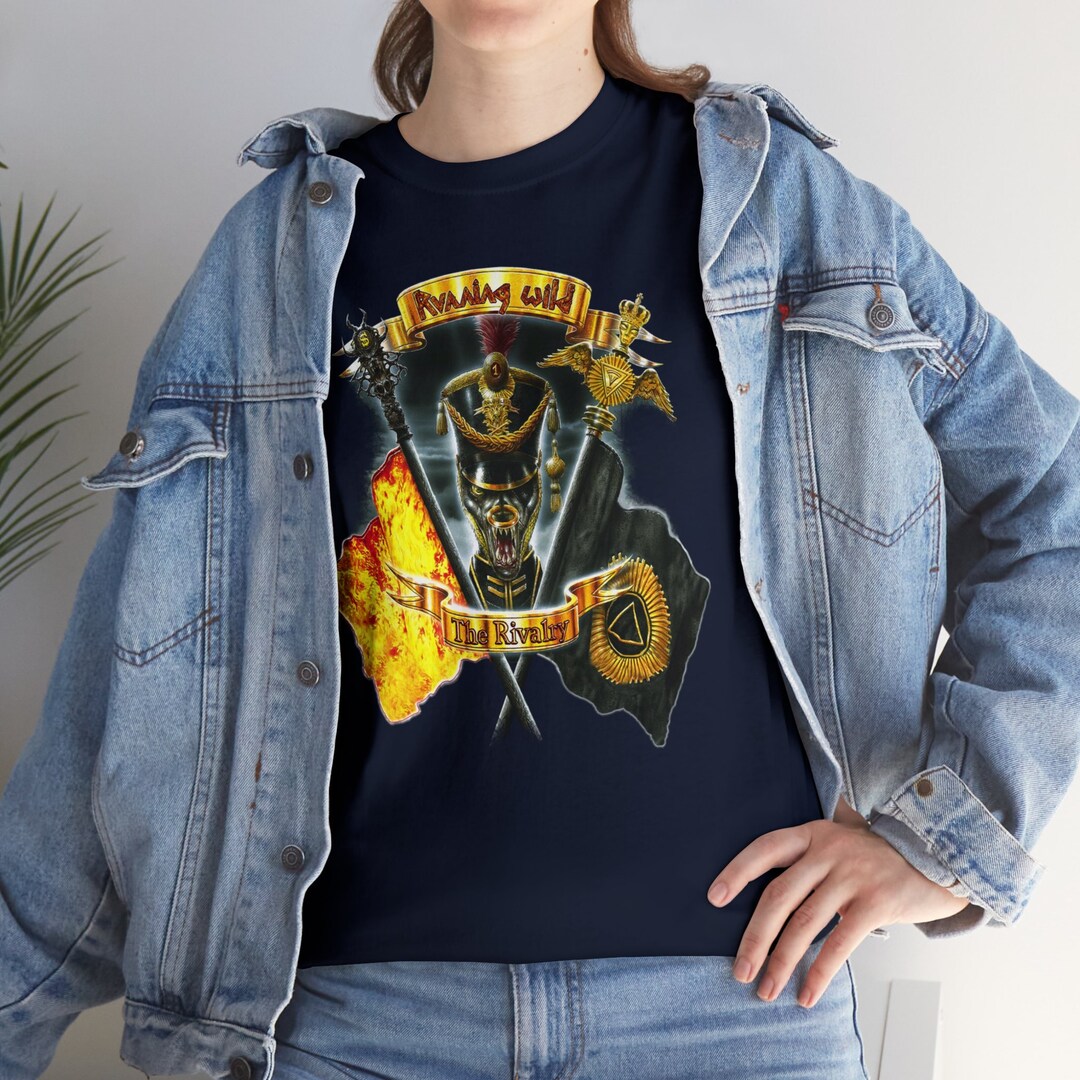 The Rivalry Running Wild Band Poster Album Cover T Shirt All Sizes S ...