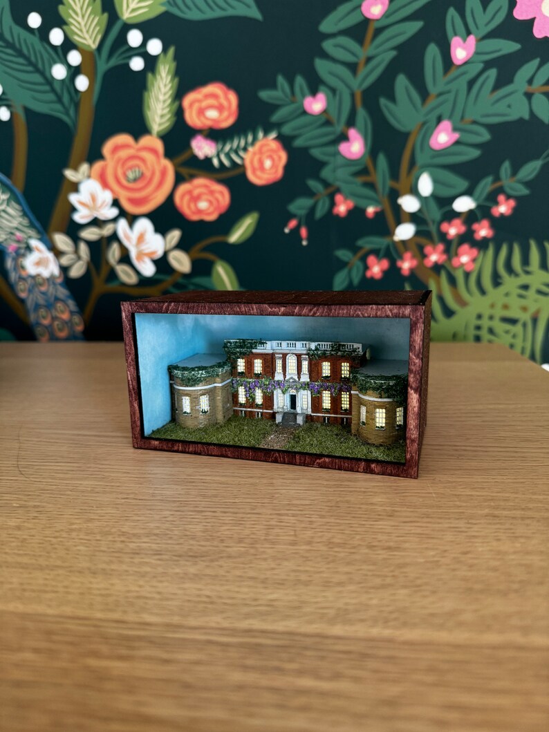 Early 1800s London Manor Miniature Diorama - Etsy