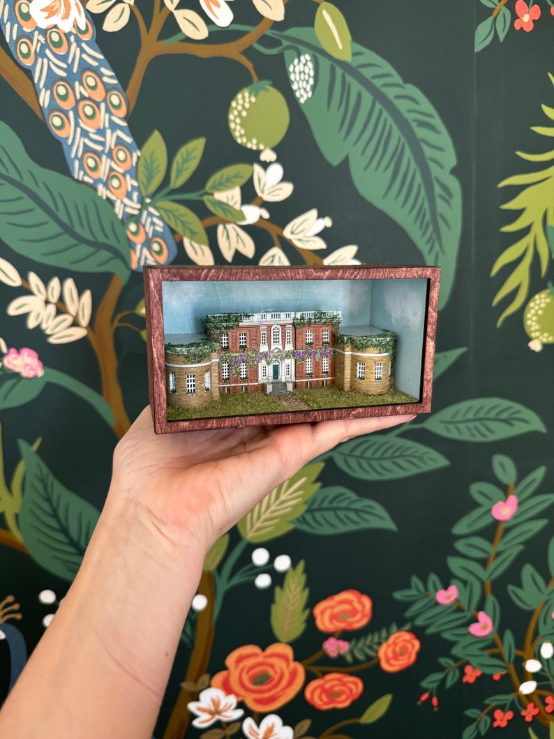 Early 1800s London Manor Miniature Diorama - Etsy