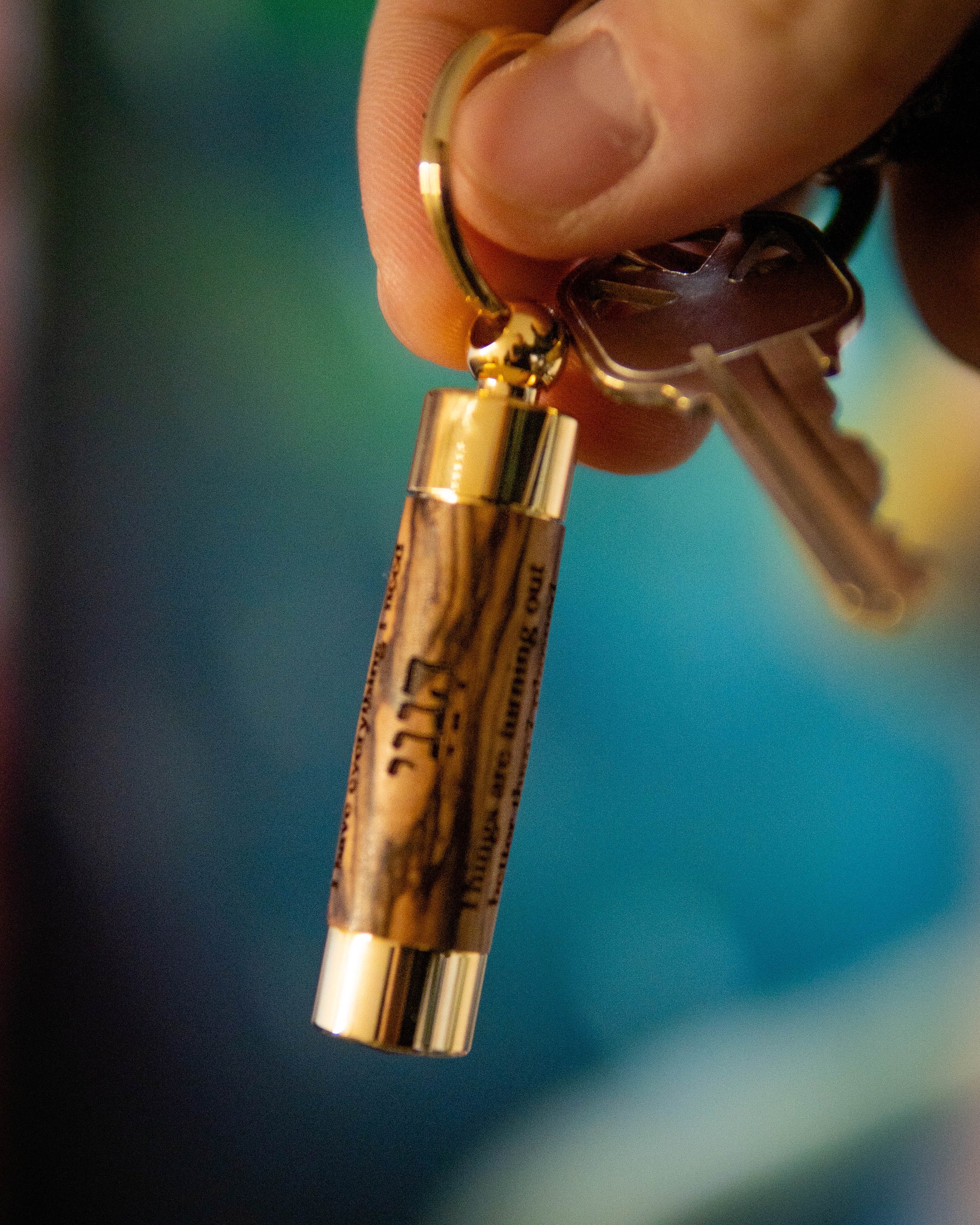 Jerusalem Wood LDS Oil Vials- Free Hebrew Name & Specialized Engravings ...