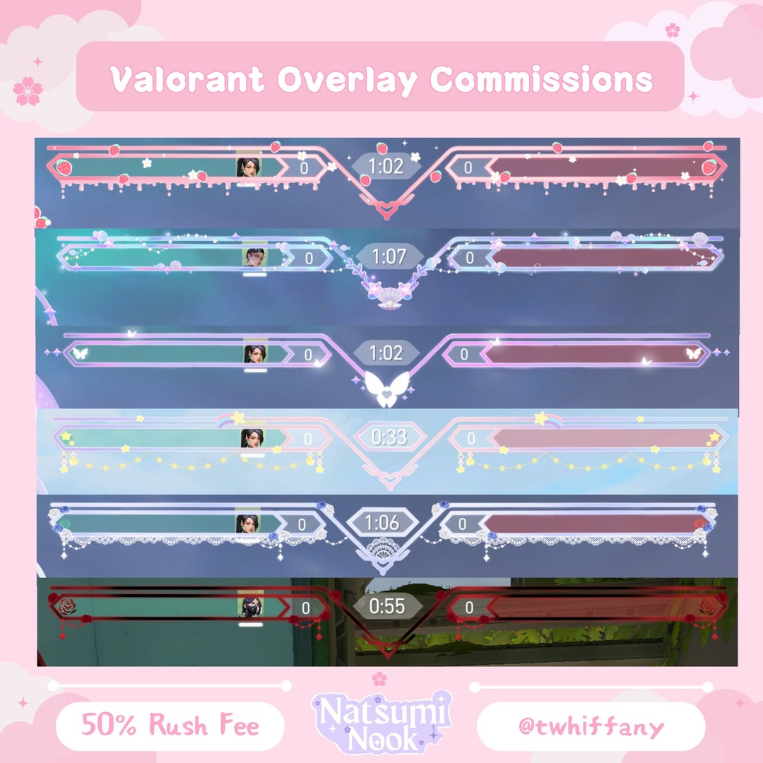 Custom Valorant Overlay | Customizable Health HUD | Sage Valorant ...