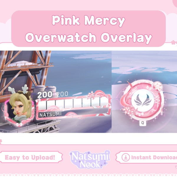 Mercy Overwatch Overlay - Etsy