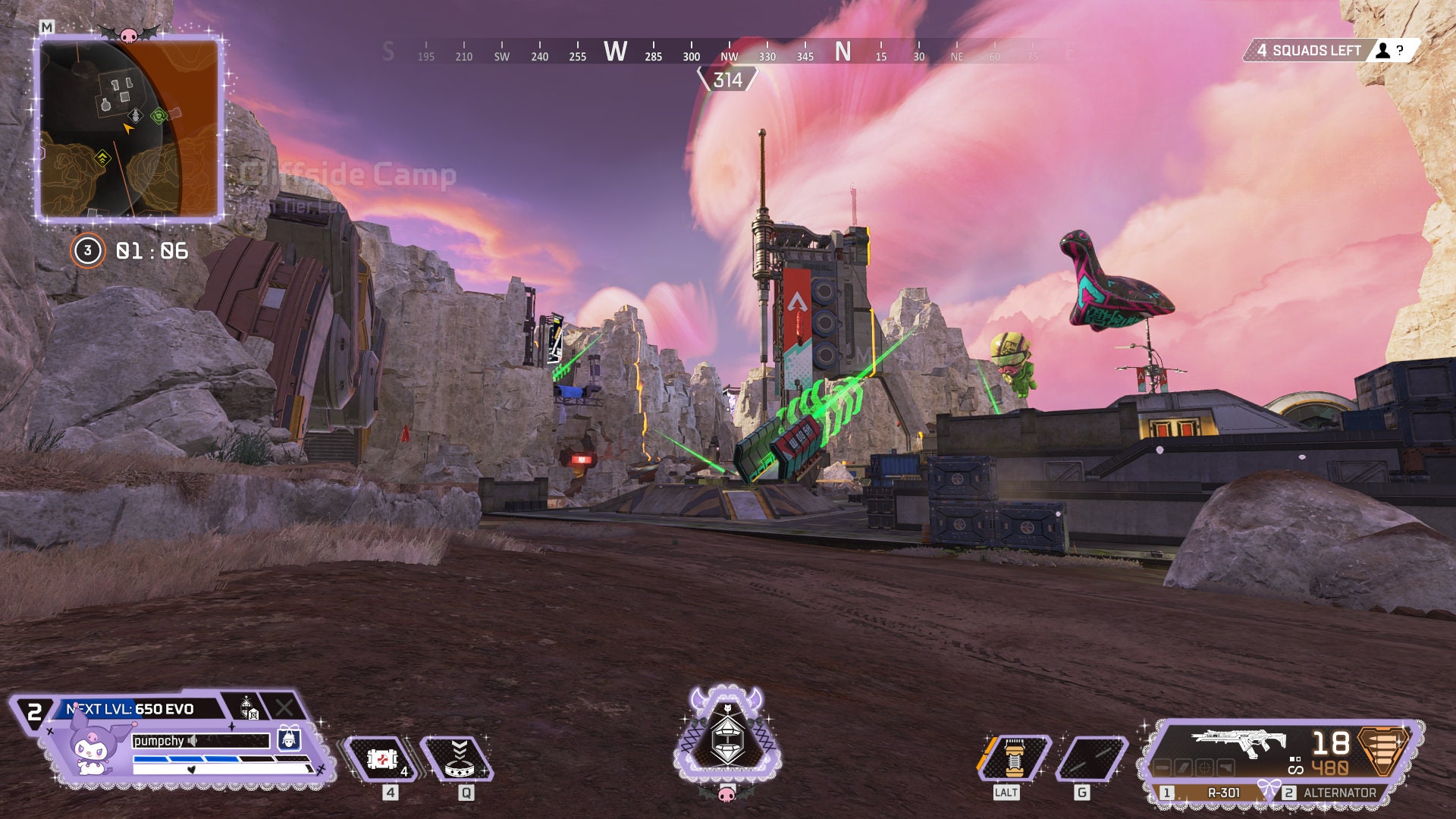 Kurochan Purple Lace Apex Overlay Apex Legends Overlay Stream Apex ...