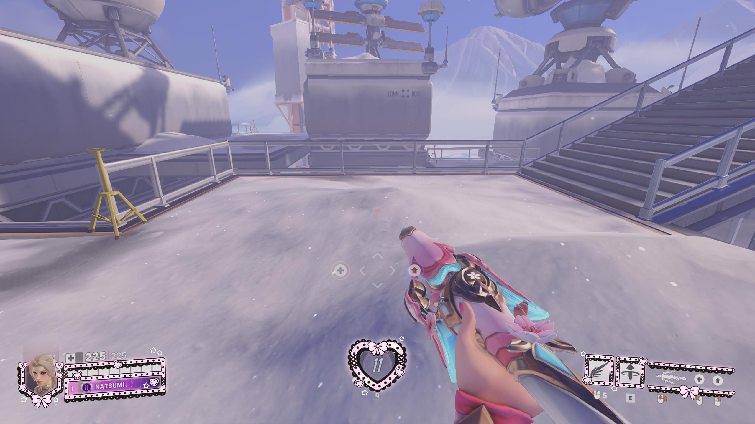 Heart Trap Jirai Kei Overwatch Stream Overlay: Pink Mercy Wings ...