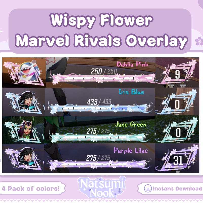 Marval Rivals Overlays - Etsy