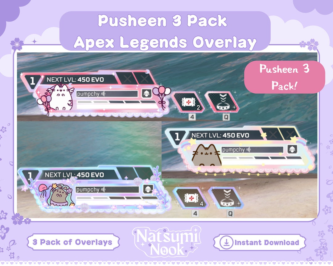 Push Kitty Cat Apex Overlay Apex Legends Overlay Stream Apex Legends ...