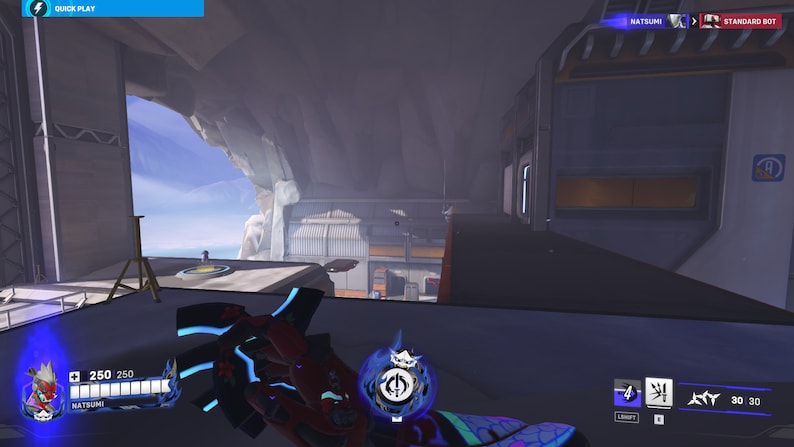 Flaming Oni Red Genji Overwatch Overlay HUD Customizable Overwatch 2 ...