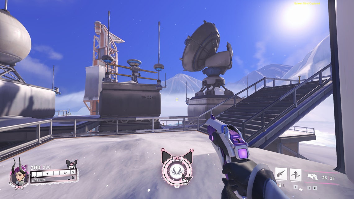 Kurochan Black Pink Lace Overwatch Overlay HUD Customizable Overwatch 2 ...