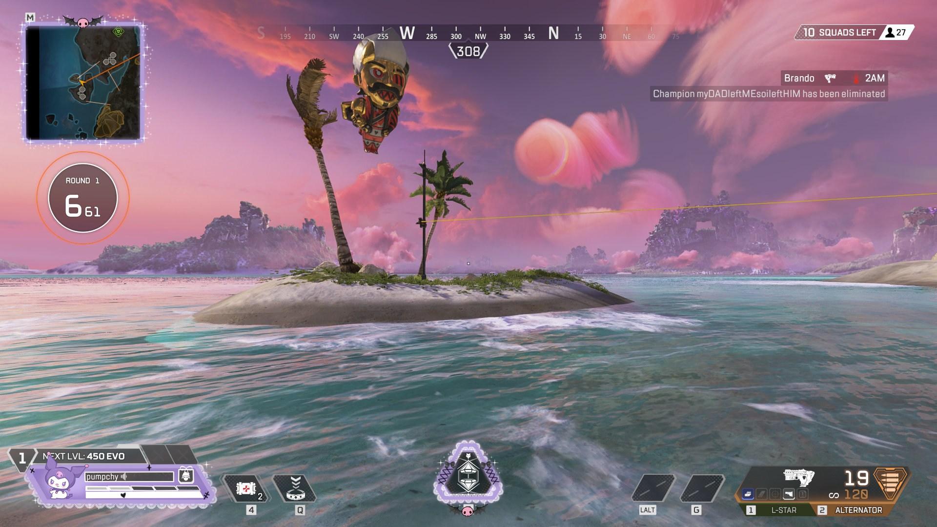 Kurochan Purple Lace Apex Overlay Apex Legends Overlay Stream Apex ...