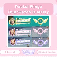 Cinnamon Baby Blue Lace Overwatch Overlay HUD Customizable Overwatch 2 ...