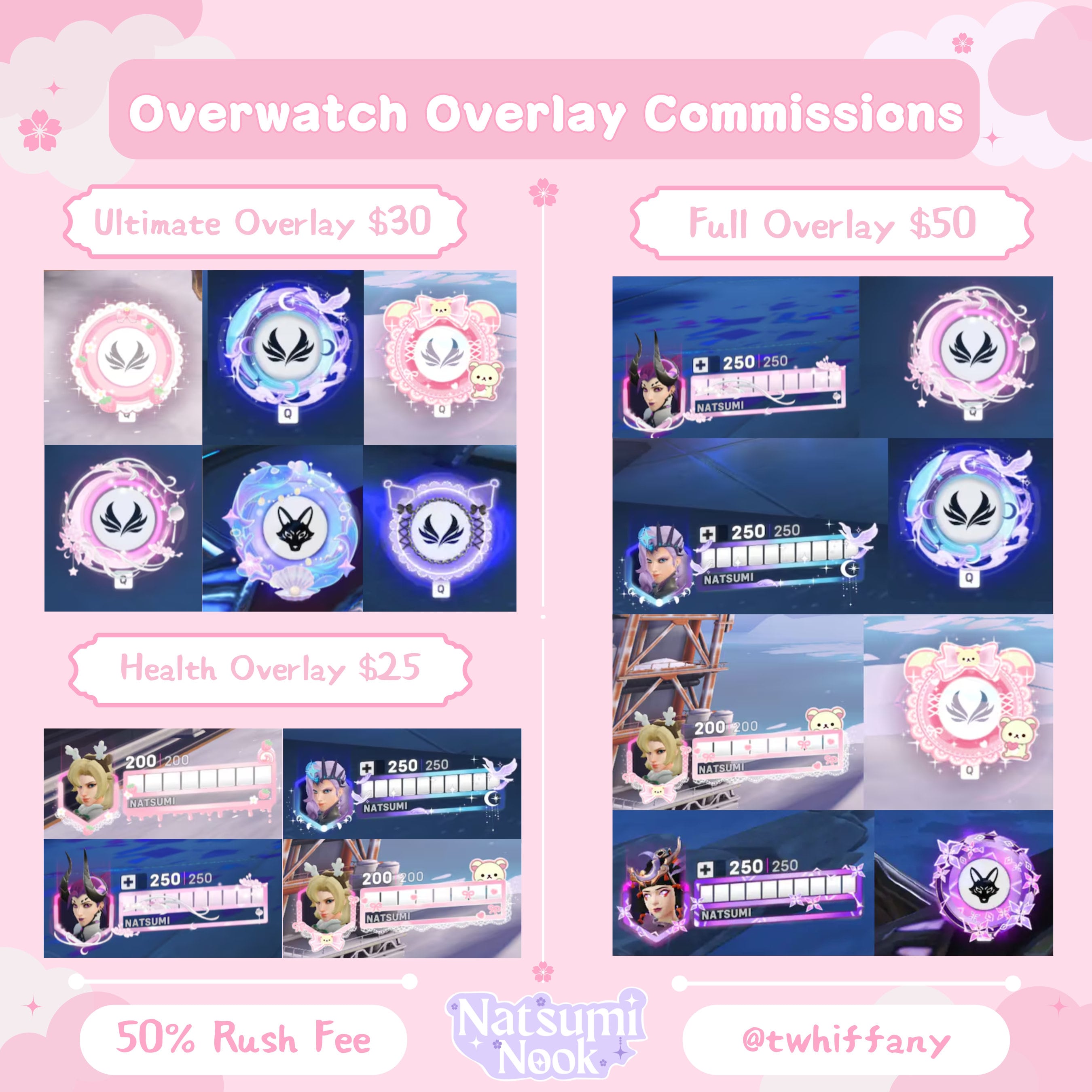 Custom Overwatch Overlay Customizable Health HUD Mercy Overwatch 2 Overwatch 2 Overlay Stream ...