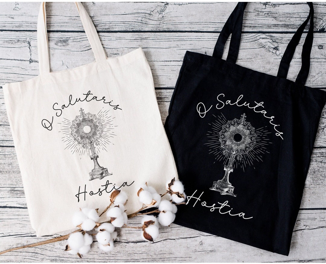 Catholic Tote Bag, Catholic Mass Bag, Eucharistic Gift, Blessed ...