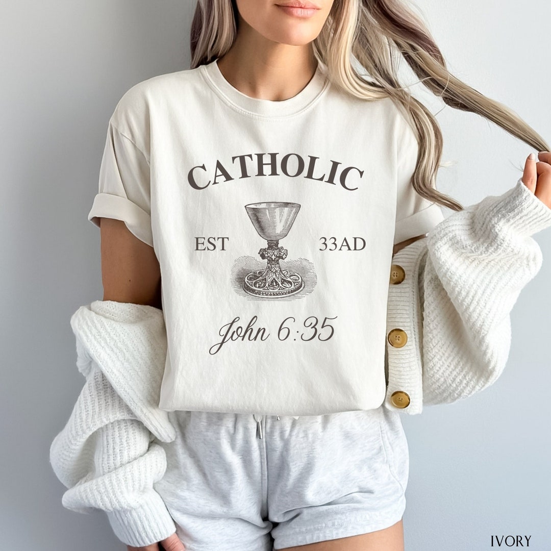 Catholic Shirt, Catholic Graphic Tee, Catholic Gift, RCIA Gift, RCIA ...