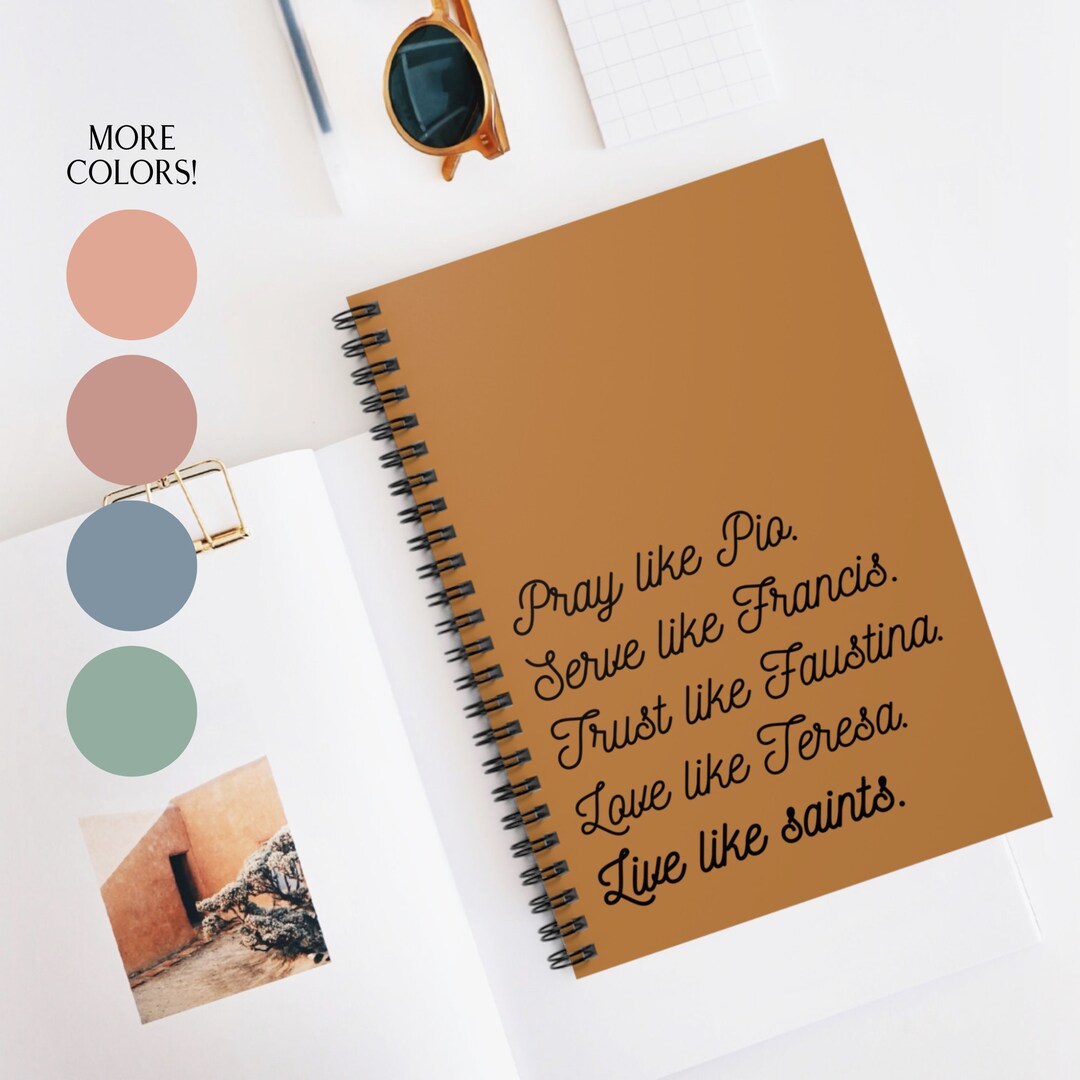 Catholic Prayer Journal, Catholic Notebook, Catholic Gift, Catholic ...