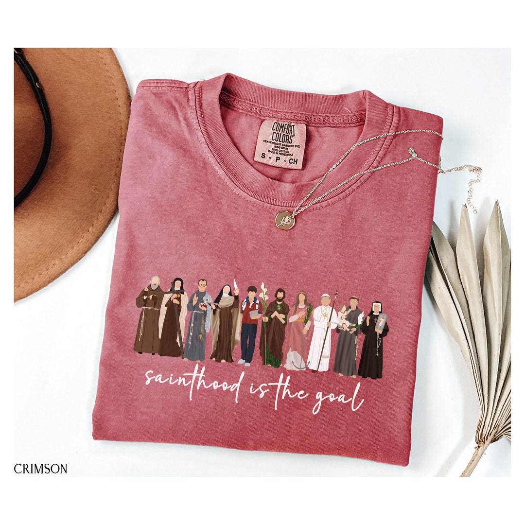 Catholic Saints Shirt, Catholic Shirt, Catholic Gift for Women ...
