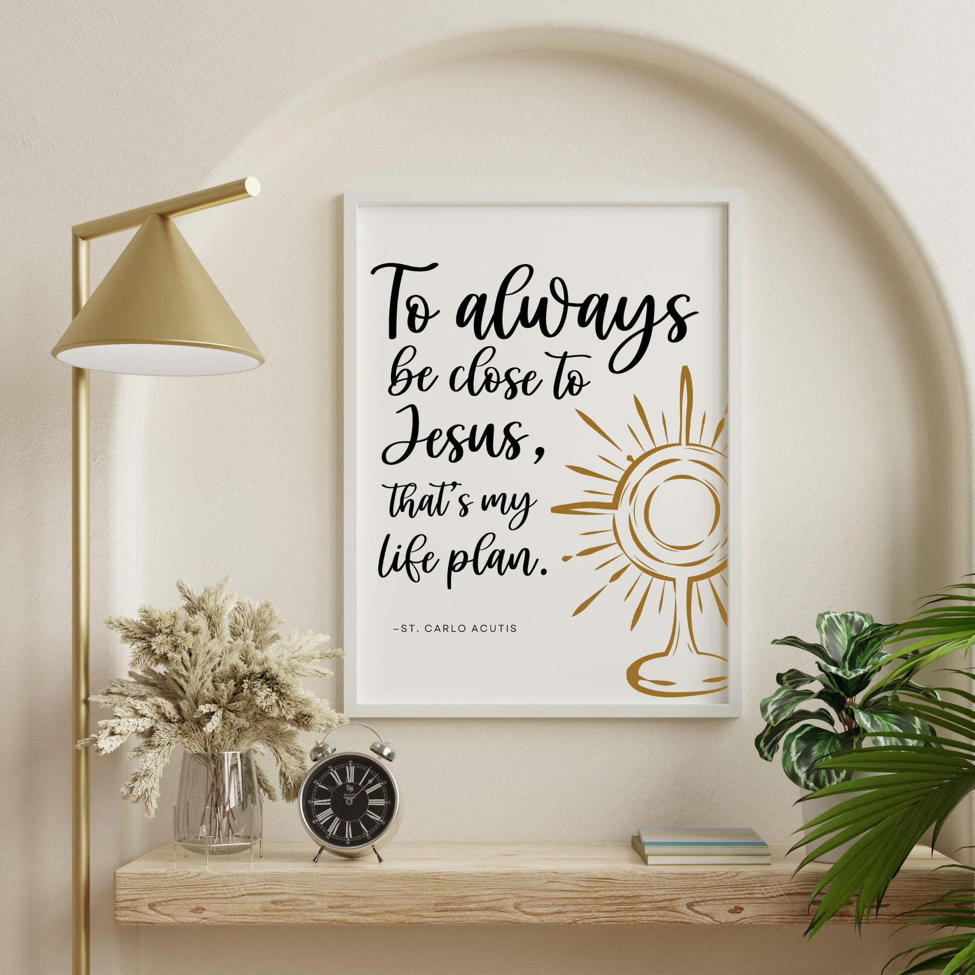 Carlo Acutis Wall Art PRINTABLE, Catholic Wall Art, Saint Poster Print ...